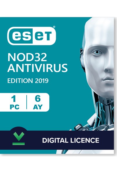 Eset NOD32 Antivirus 2020 Dijital Lisans - 180 Gün - 1 Pc Eset NOD32 Antivirus 2020 Dijital Lisans - 180 Gün - 1 Pc