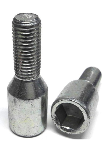 Tiryakiler Alyanlı Çelik Jant Bijonu M12X1.50X28MM Ø20MM