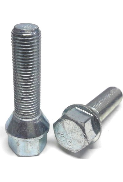Tiryakiler Uzun Çelik Jant Bijonu M12X1.25X40MM 17AA
