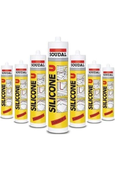 Soudal Şeffaf Silikon 280 gr 30 Adet Hr 1757 Soudal Şeffaf Silikon 280 gr 30 Adet Hr 1757