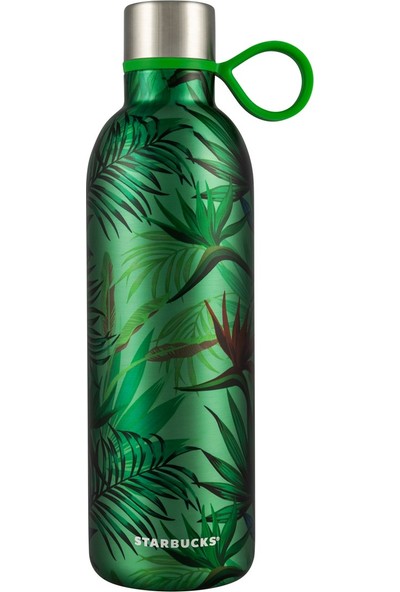 Starbucks® Yeşil Renkli Orman Temalı Termos - 591 ml