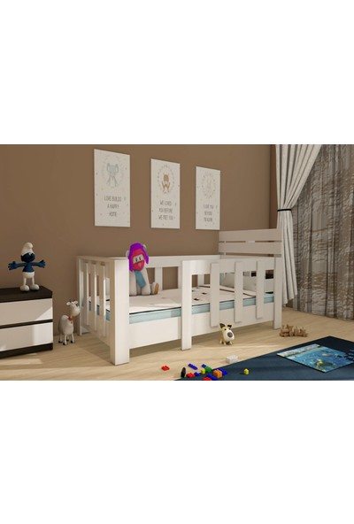 Nevramo Mdf Nevramo Montessori Karyola- 90X190 Yatağa Uyumlu Zambak 3 Nevramo Mdf Nevramo Montessori Karyola- 90X190 Yatağa Uyumlu Zambak 3