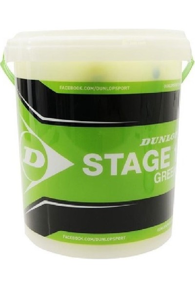 Dunlop Stage 1 Yeşil Top 60 Lı (2020) Dunlop Stage 1 Yeşil Top 60 Lı (2020)