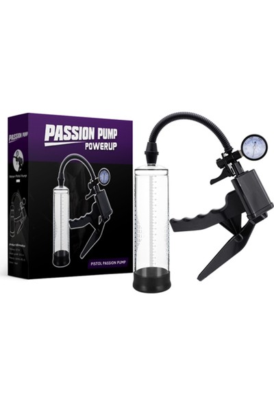 Passion Pump Powerup Tabancalı Penis Pompası Passion Pump Powerup Tabancalı Penis Pompası