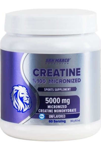 San Marco Creatine %100 Mikronize 300 gr San Marco Creatine %100 Mikronize 300 gr