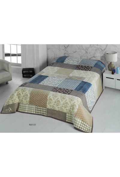 Sesli Home Akrilik Lüks Peluş Battaniye Çift Kişilik -15150F
