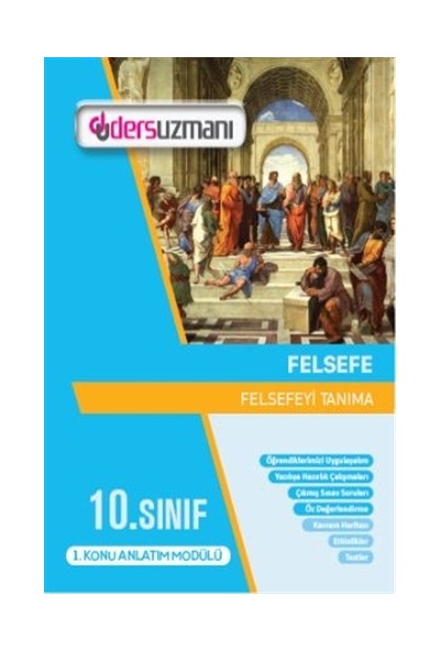 Ders Uzmanı Yayınları 10. Sınıf Felsefe Ders Uzmanı Fasikülleri Ders Uzmanı Yayınları 10. Sınıf Felsefe Ders Uzmanı Fasikülleri