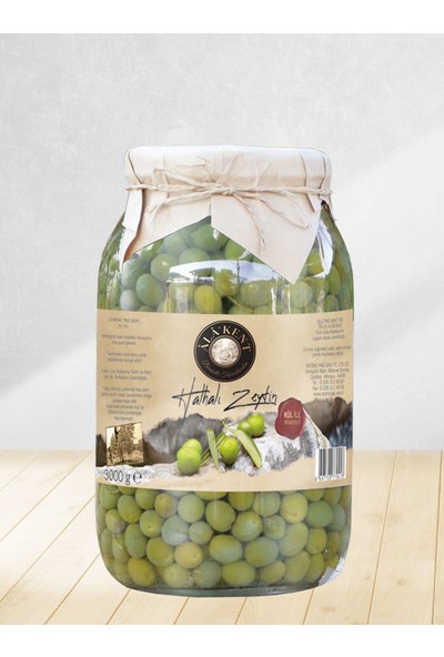 ALAKENT 3 kg Halhalı Zeytin ALAKENT 3 kg Halhalı Zeytin