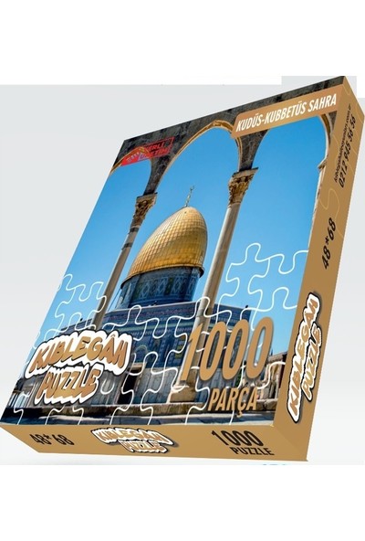 Kıblegah Kutsal Mekanlar Puzzle 1000 Parça Kubbetüs Sahra Kıblegah Kutsal Mekanlar Puzzle 1000 Parça Kubbetüs Sahra