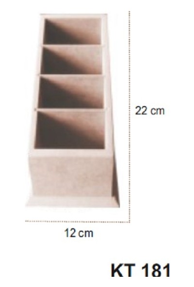 Berk Ahşap Boyanabilir Kumandalık