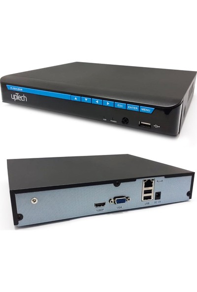 NVR-K7604-1H Kayıt Cihazı Nvr 4 Kanal H.264 1080P Uptech