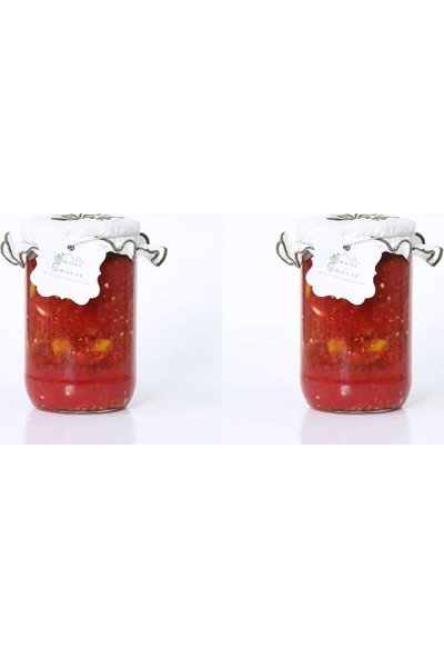 Roseinhouse Domatesli Biber Turşusu 500 gr 2'li Set