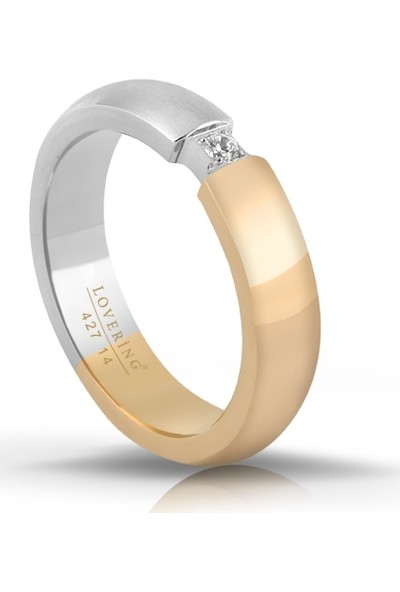 Lovering LVR427B Kadın Çelik Yüzük