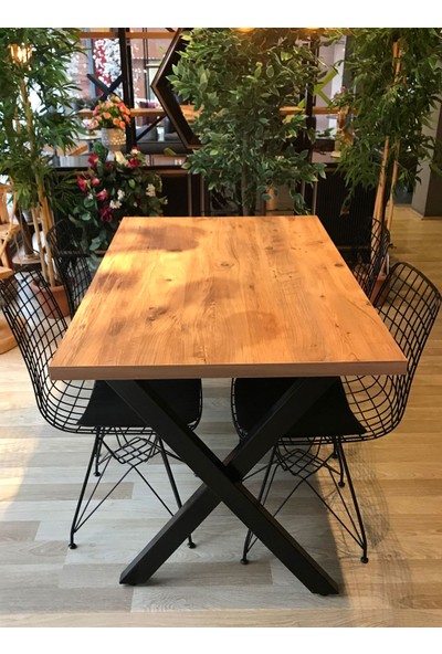 Balkon Masası + 4 Sandalye x Ayk Atlantik 120-80