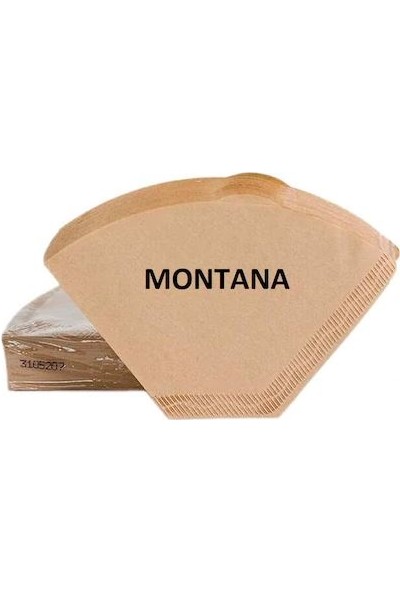 Montana 4 Numara Filtre Kahve Kağıdı 100 Adet Montana 4 Numara Filtre Kahve Kağıdı 100 Adet