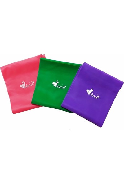 Finspor Ebru Pilates Bandı 3`lü