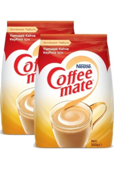 Nestle Coffee Mate 500 gr Eko Paket 2'li Nestle Coffee Mate 500 gr Eko Paket 2'li