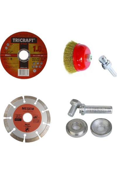 Meşem 115 Lik Ultra Turbo Power Mermer Granit Beton Kesme Fayans Kesme Taş Elmas Kesme Disk Kesici Seti Meşem 115 Lik Ultra Turbo Power Mermer Granit Beton Kesme Fayans Kesme Taş Elmas Kesme Disk Kesici Seti