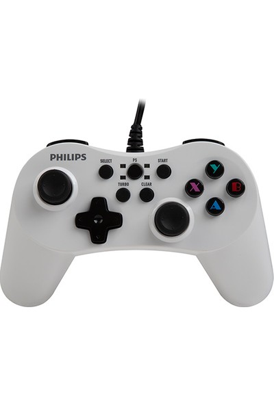 Philips SPL9505 Beyaz USB PC/PCS3/PL360 Ps3/pc Joypad Philips SPL9505 Beyaz USB PC/PCS3/PL360 Ps3/pc Joypad