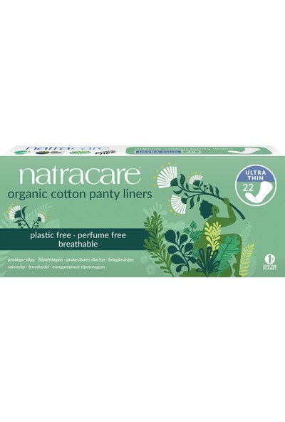 Natracare Günlük Ped Ultra İnce 22'li Natracare Günlük Ped Ultra İnce 22'li