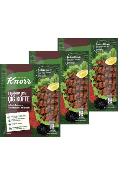 Knorr Etsiz Çiğ Köfte 120 gr Knorr Etsiz Çiğ Köfte 120 gr