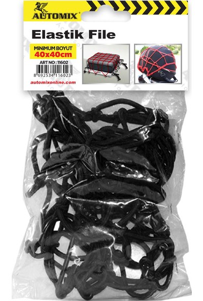 AUTOMIX KARE TIP ELASTIK BAGAJ FILESI