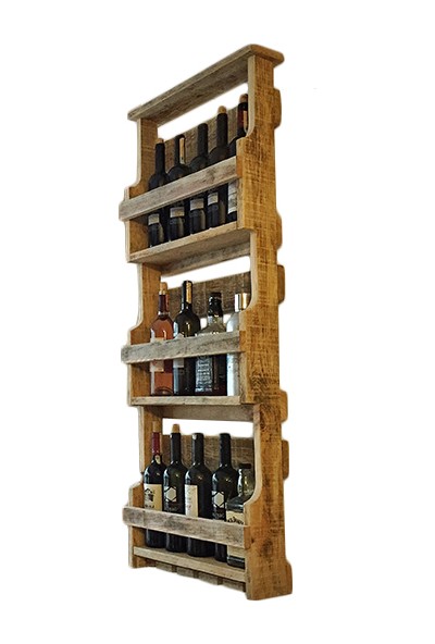 Hamira Masifhayat Masif Ahşap Üç Katlı Şaraplık