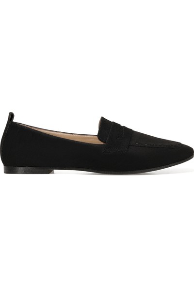 Nine West Lefur3 Siyah Kadın Loafer Ayakkabı