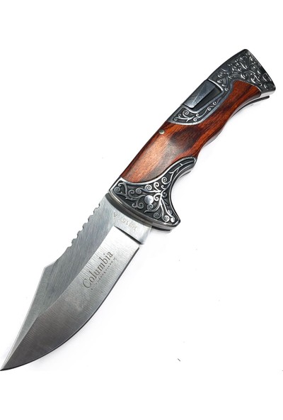 Columbıa B-3157-A Işlemeli Çakı Columbıa B-3157-A Işlemeli Çakı