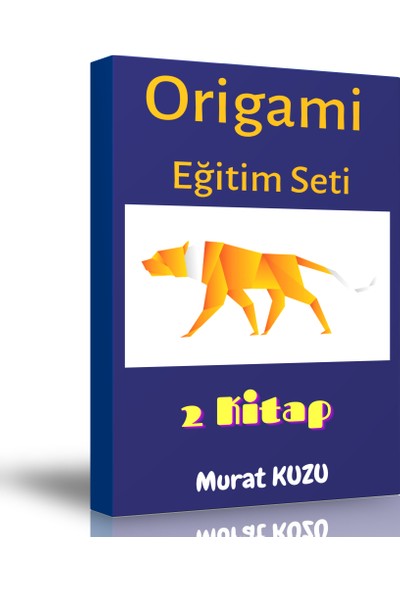 Enine Boyuna Eğitim Origami Eğitim Seti (2 Kitap)