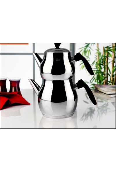 Hisar Optima 3 Parça Çaydanlık Seti Hisar Optima 3 Parça Çaydanlık Seti