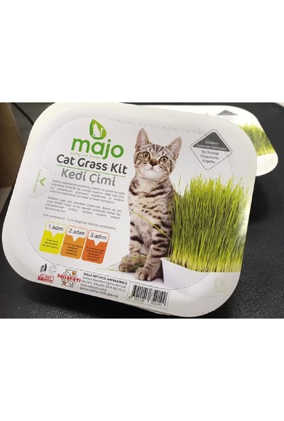 Majo Cat Grass Kit Kedi Çimi