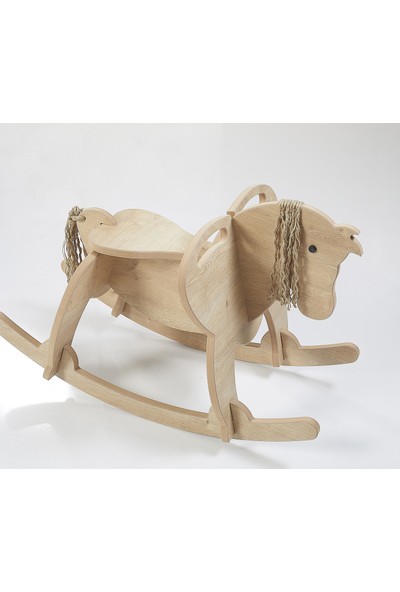 Asrimo Ahşap Sallanan At Oyuncak