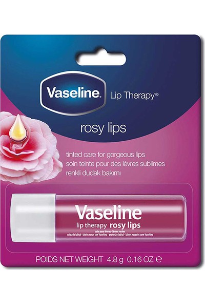 Vaseline Rosy Dudak Bakım Balmı 4,8 gr Vaseline Rosy Dudak Bakım Balmı 4,8 gr