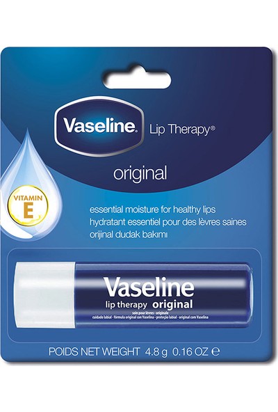 Vaseline Original Dudak Bakım Balmı 4,8 gr Vaseline Original Dudak Bakım Balmı 4,8 gr