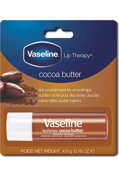 Vaseline Cocoa Butter Dudak Bakım Balmı 4,8 gr Vaseline Cocoa Butter Dudak Bakım Balmı 4,8 gr