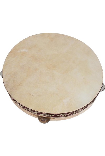 Kına Atölyesi Tef Derili Def 36 cm Enstürman