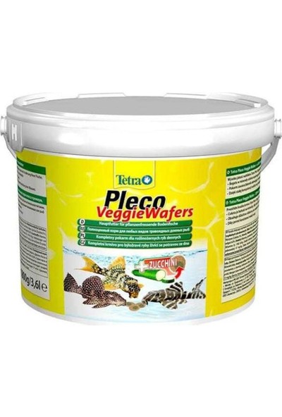 Tetra Pleco Veggie Wafers Bölme 250 Gram Tablet Yem Tetra Pleco Veggie Wafers Bölme 250 Gram Tablet Yem