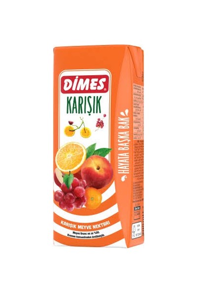 Dimes Karışık Nektarı 27 x 200 ml ( 1 Koli )