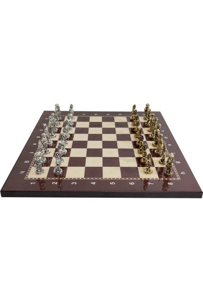 Elifeshop Metal Döküm Satranç Takımı Osmanlı Nizam Ordusu Elifeshop Metal Döküm Satranç Takımı Osmanlı Nizam Ordusu