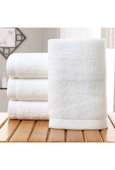 10 Adet Otel Havlusu Pamuklu 50X90CM Beyaz El Havlusu Saç Havlusu 10 Adet Otel Havlusu Pamuklu 50X90CM Beyaz El Havlusu Saç Havlusu