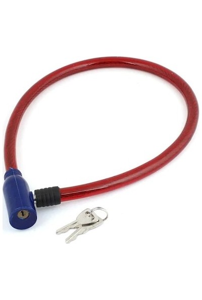 NCR Anahtarlı Ince Bisiklet Kilidi 60 cm NCR Anahtarlı Ince Bisiklet Kilidi 60 cm