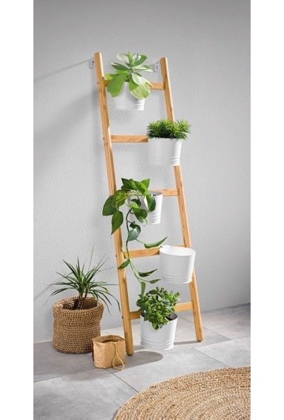 Kürkçü Dükkanı Dekoratif Büyük Boy Merdiven 150 cm x 40 cm