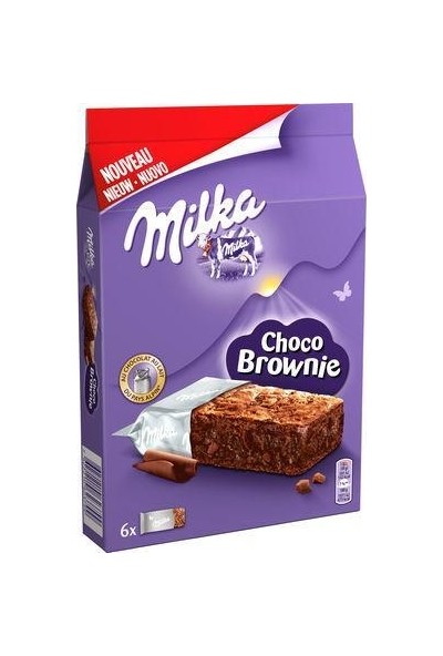 Milka Choco Brownie Kek 150gr Milka Choco Brownie Kek 150gr