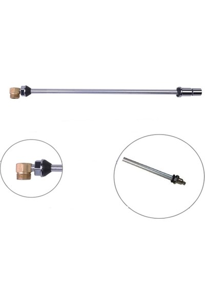 Tvet Metal Taharet Çubuğu Kısa 12 cm T39282