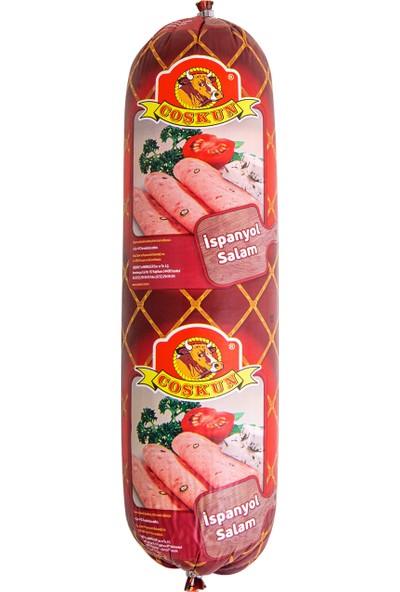 COŞKUN ET MAMÜLLERİ AŞ. Coşkun Ispanyol Salam 250GR Dilimlenmiş COŞKUN ET MAMÜLLERİ AŞ. Coşkun Ispanyol Salam 250GR Dilimlenmiş