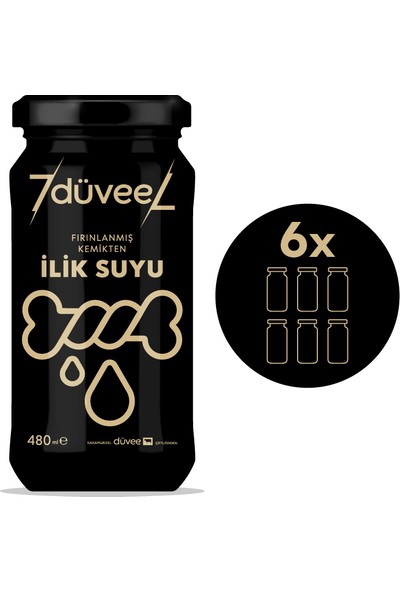 7 Düveel Kemik Ilik Suyu (480ML) 6'lı Set 7 Düveel Kemik Ilik Suyu (480ML) 6'lı Set