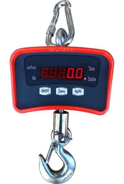 Bydiz 500 kg Kapasiteli Metal Gövde Askılı Terazi - Vinç Kantarı - Calaska Tartı Bydiz 500 kg Kapasiteli Metal Gövde Askılı Terazi - Vinç Kantarı - Calaska Tartı
