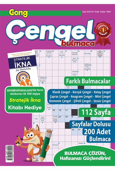 Gong Çengel Bulmaca 2021/01
