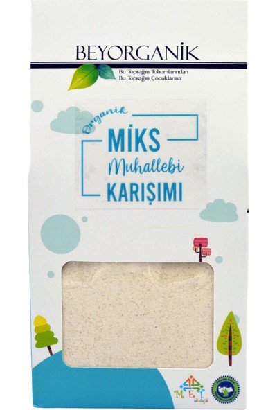 Beyorganik Muhallebi Karışımı 200 gr